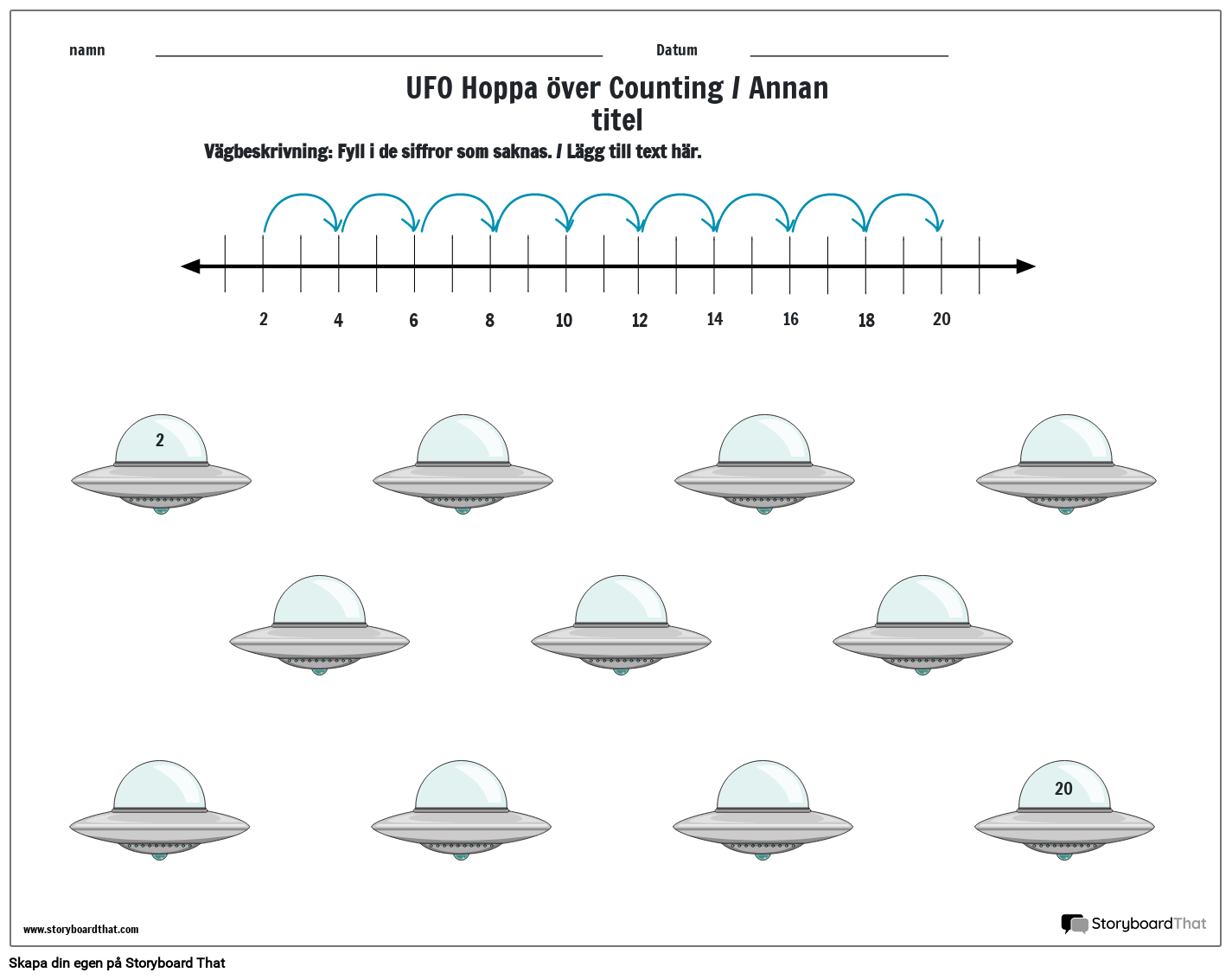 Skip Counting Worksheet With Pictures Storyboard skip-counting-worksheet-with-pictures-storyboard