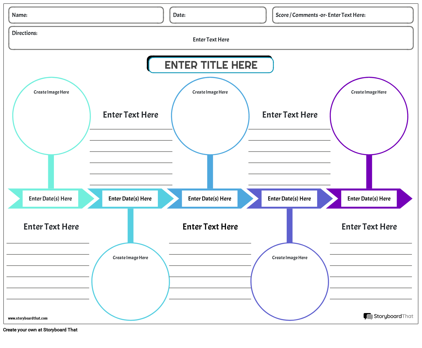 Social Studies Timeline Worksheet Spokes Storyboard