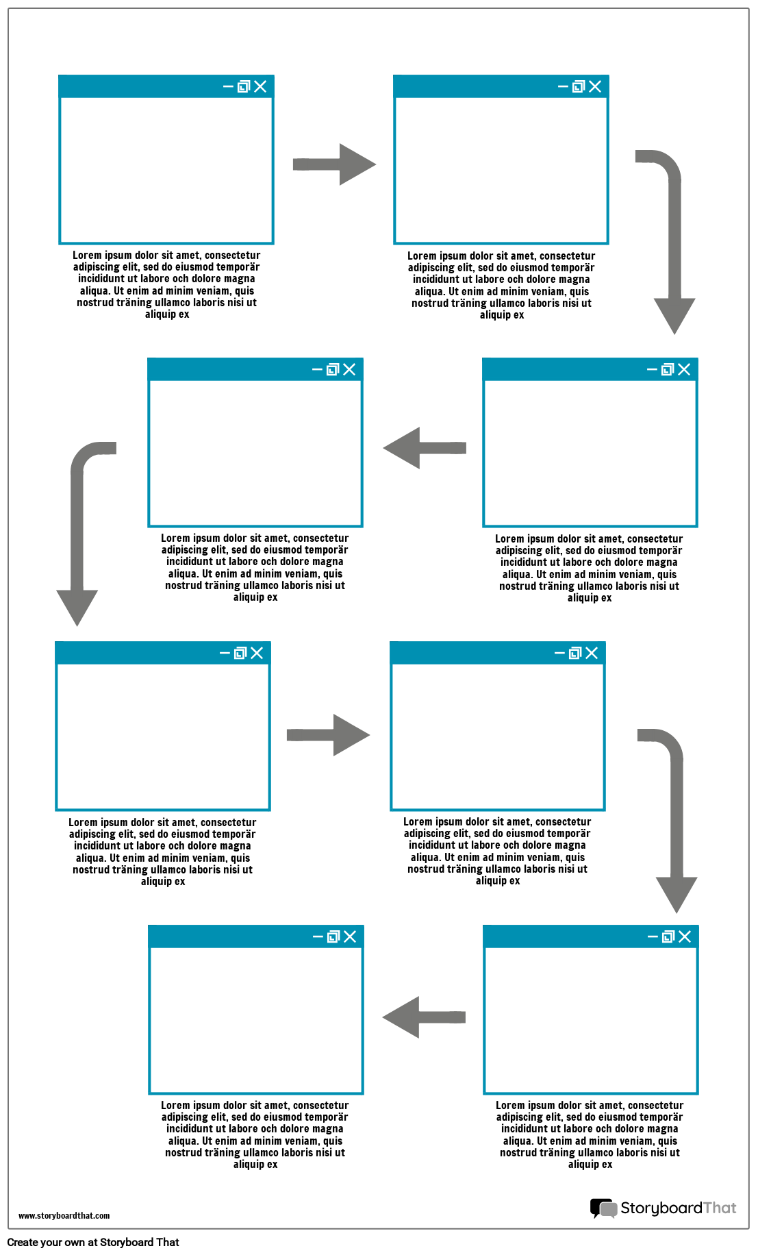 User Flow Wireframe 3 القصة المصورة من قبل Sv Examples