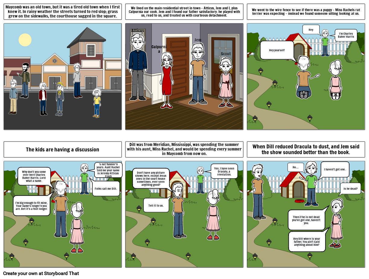 An Eventful Summer Storyboard par tannythegr8