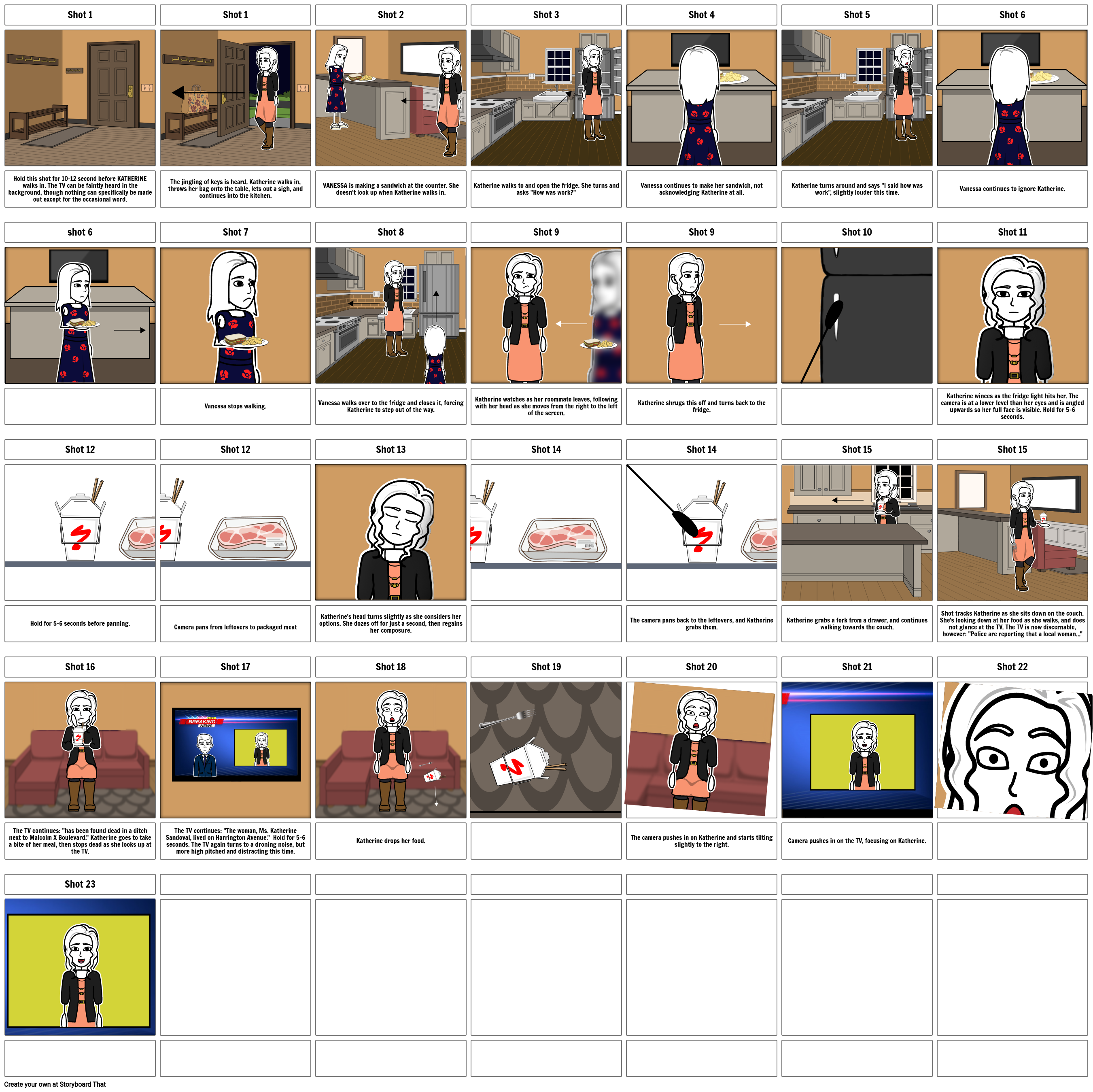 Project (p1) Storyboard por tbird42