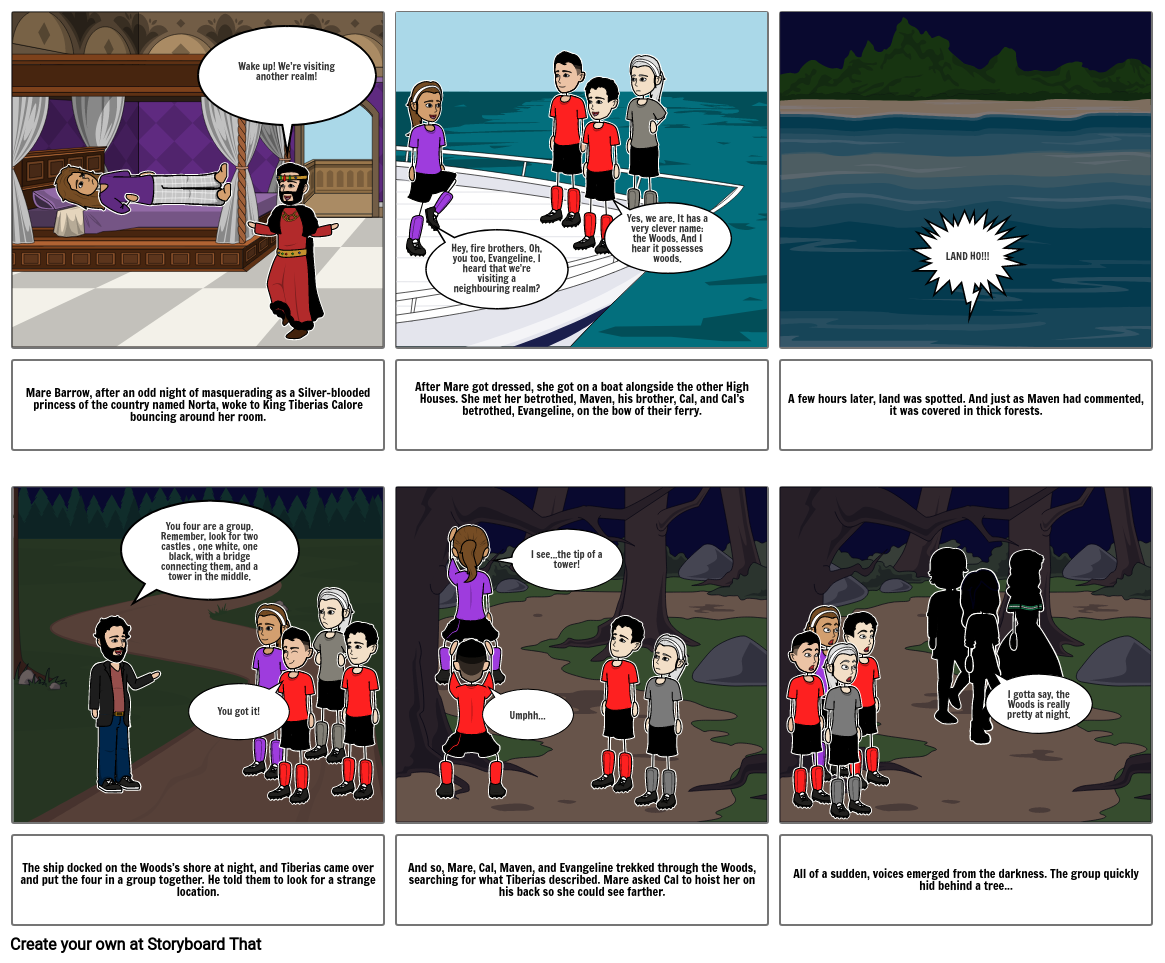 Red School: Part One Storyboard par tedrosofcamelot