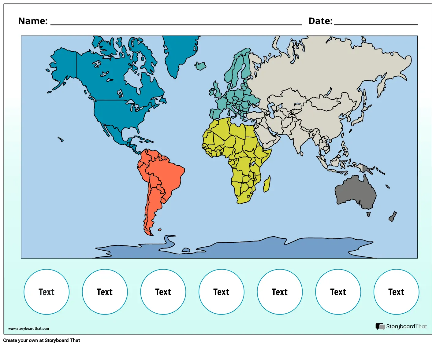 BW Landscape Color 2 Storyboard by templates