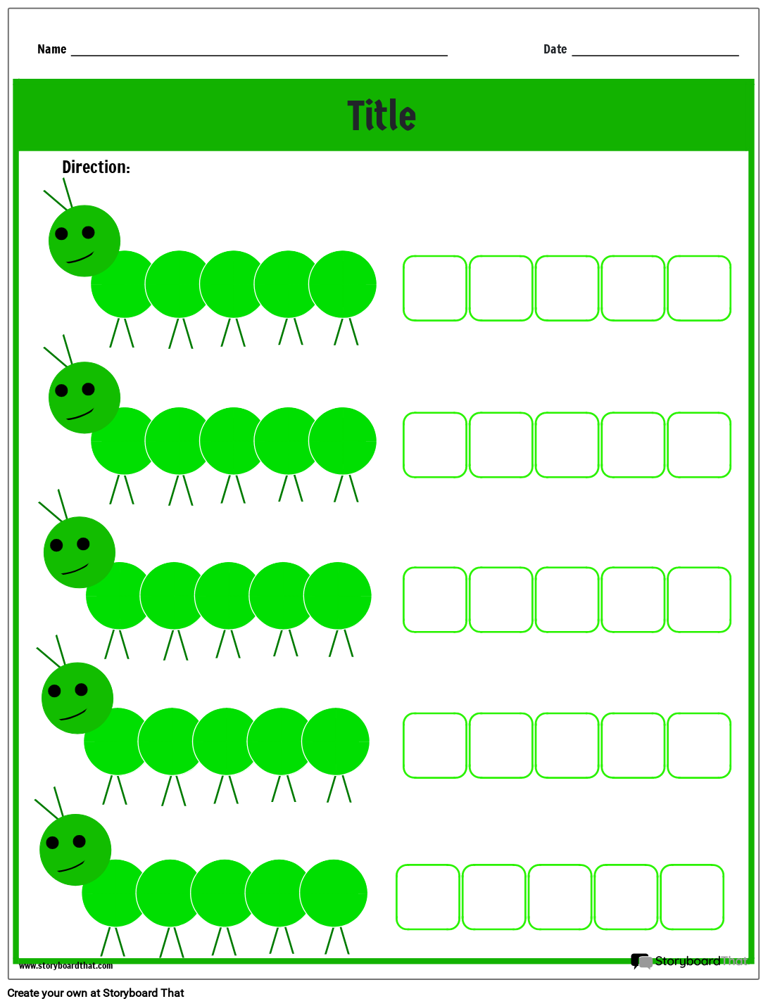 Caterpillar themed Ordering Numbers Worksheet caterpillar-themed-ordering-numbers-worksheet