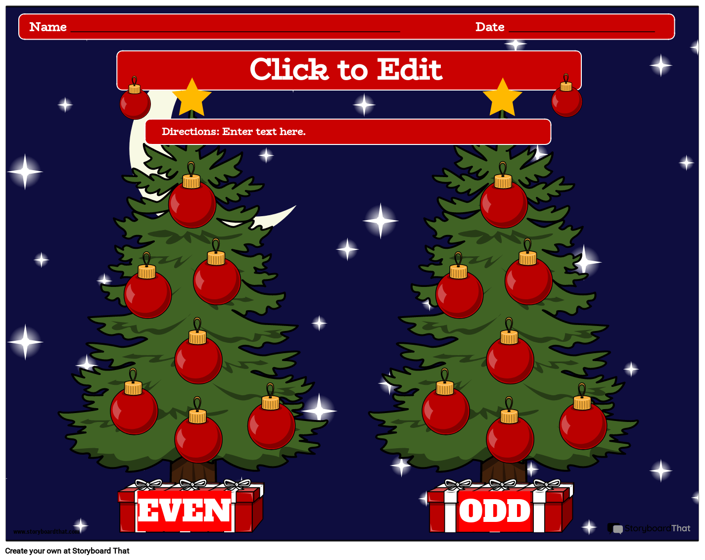 Christmas tree-inspired Worksheet Storyboard by templates Christmas tree-inspired Worksheet Storyboard by templates