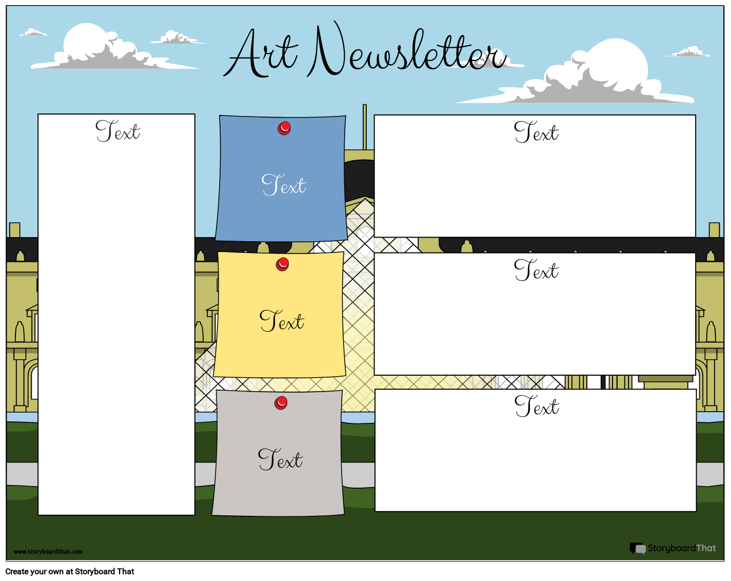 Class Newsletter 3 Storyboard by templates