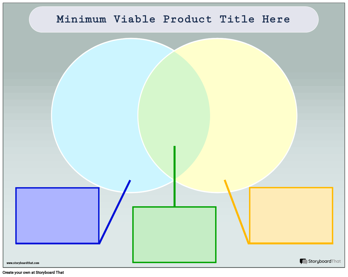 Corporate Minimum Viable Product Template 1 Storyboard