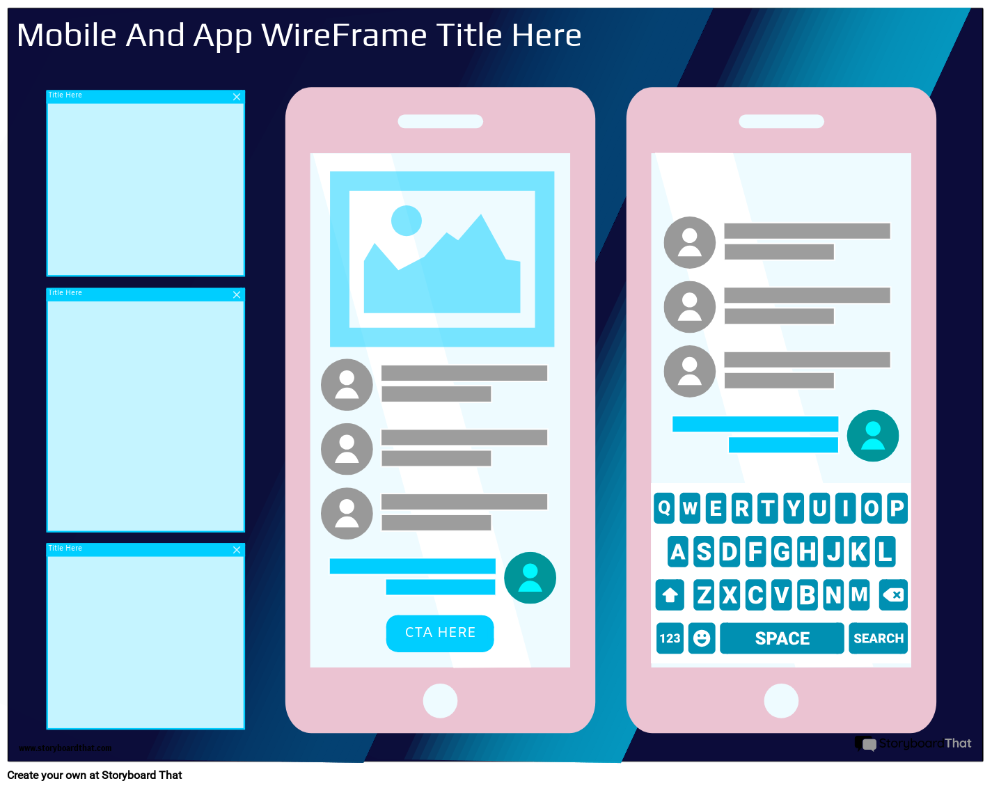 Mobile and App Wireframes | FREE Wireframe Tool