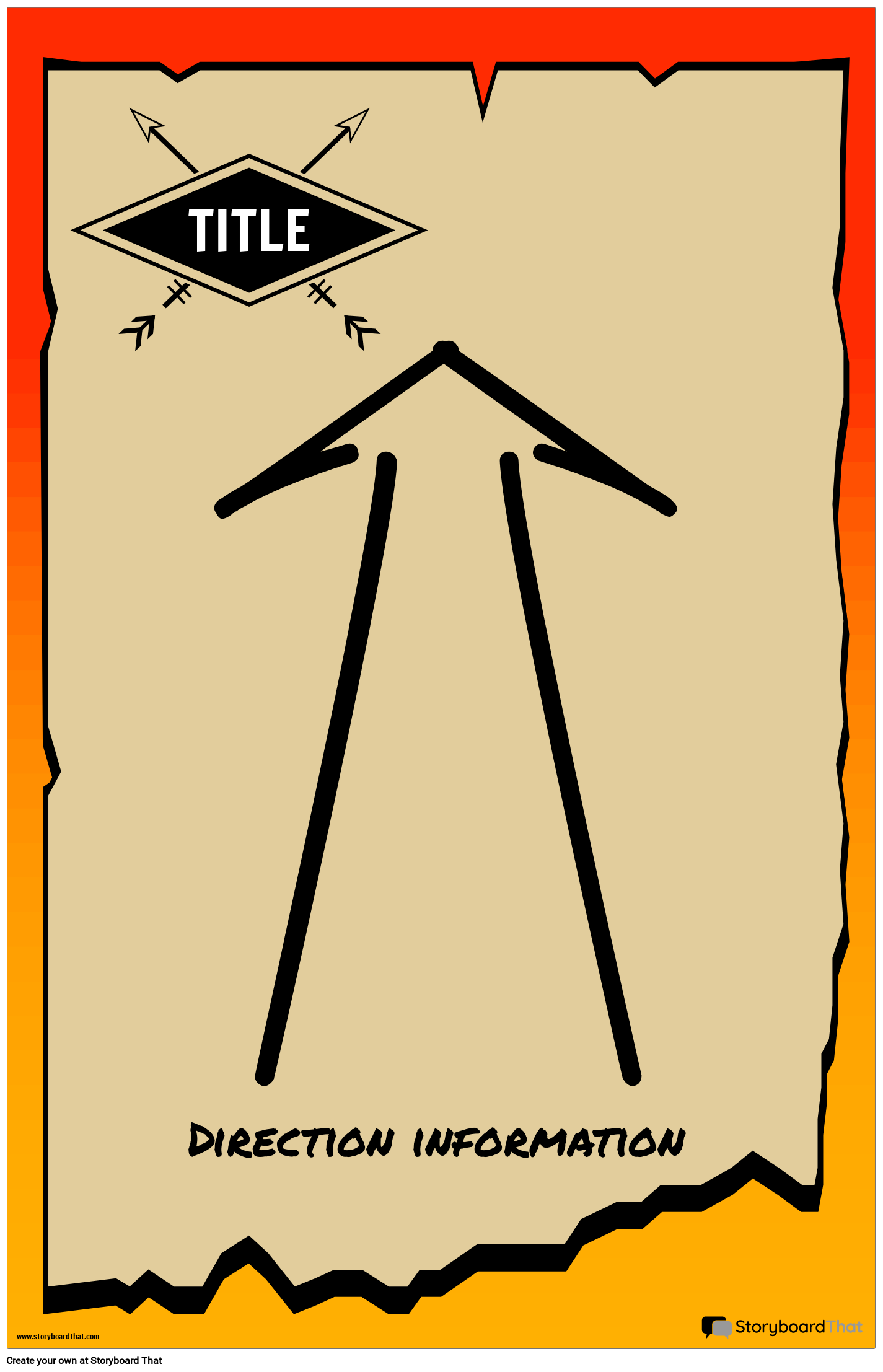 Direction 1 Storyboard by templates