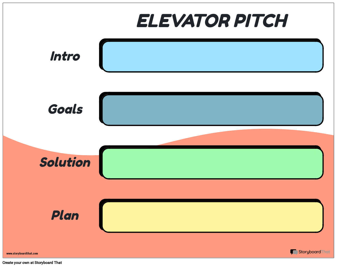 Elevator Pitch 4 Storyboard by templates