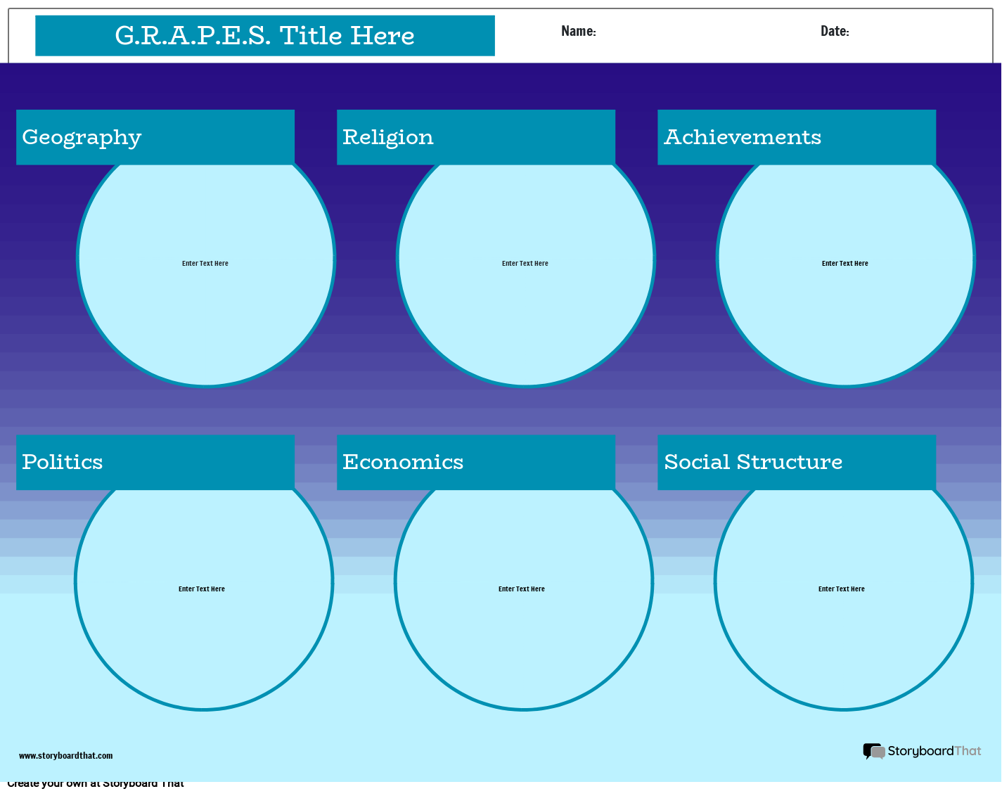 GRAP Landscape Color 2 Storyboard by templates