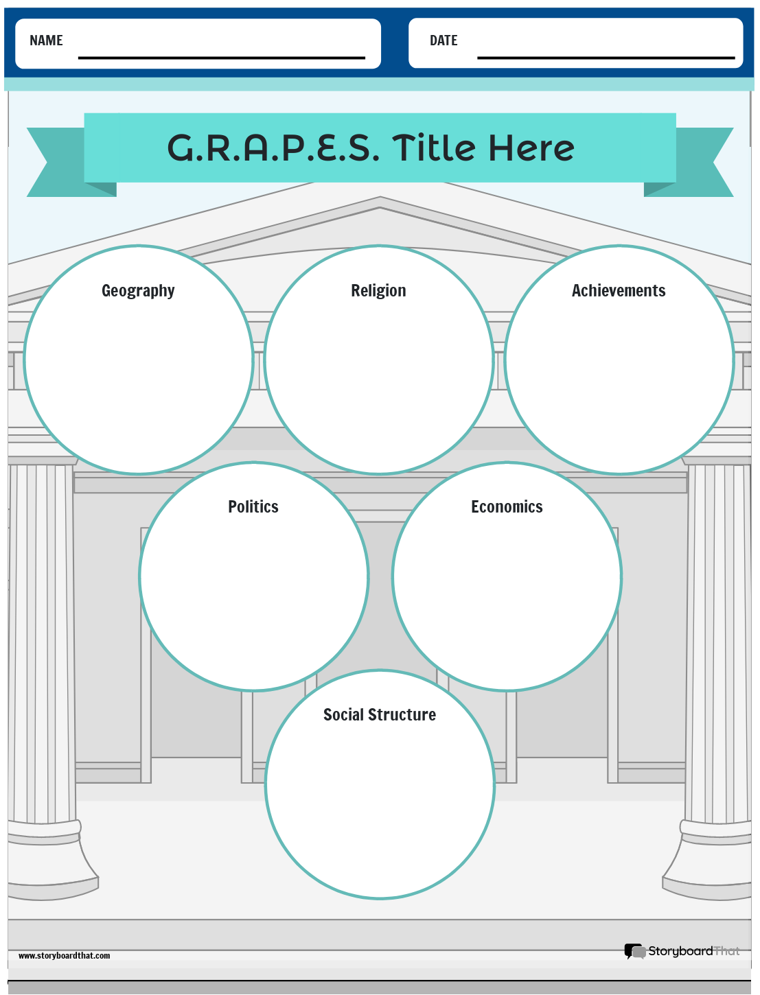 GRAP Portrait Color 3 Storyboard por templates