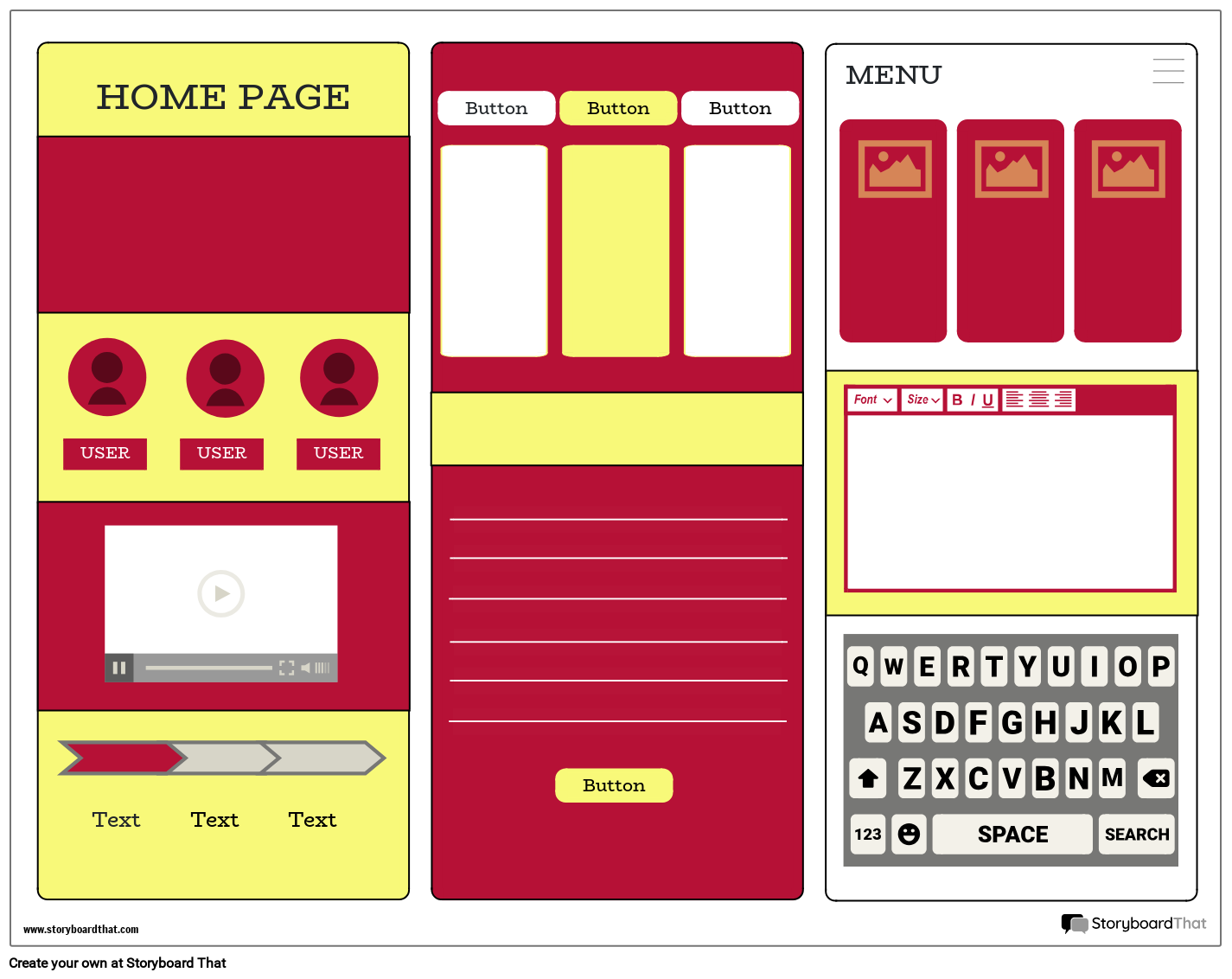 Homepage Wireframes | FREE Wireframe Tool