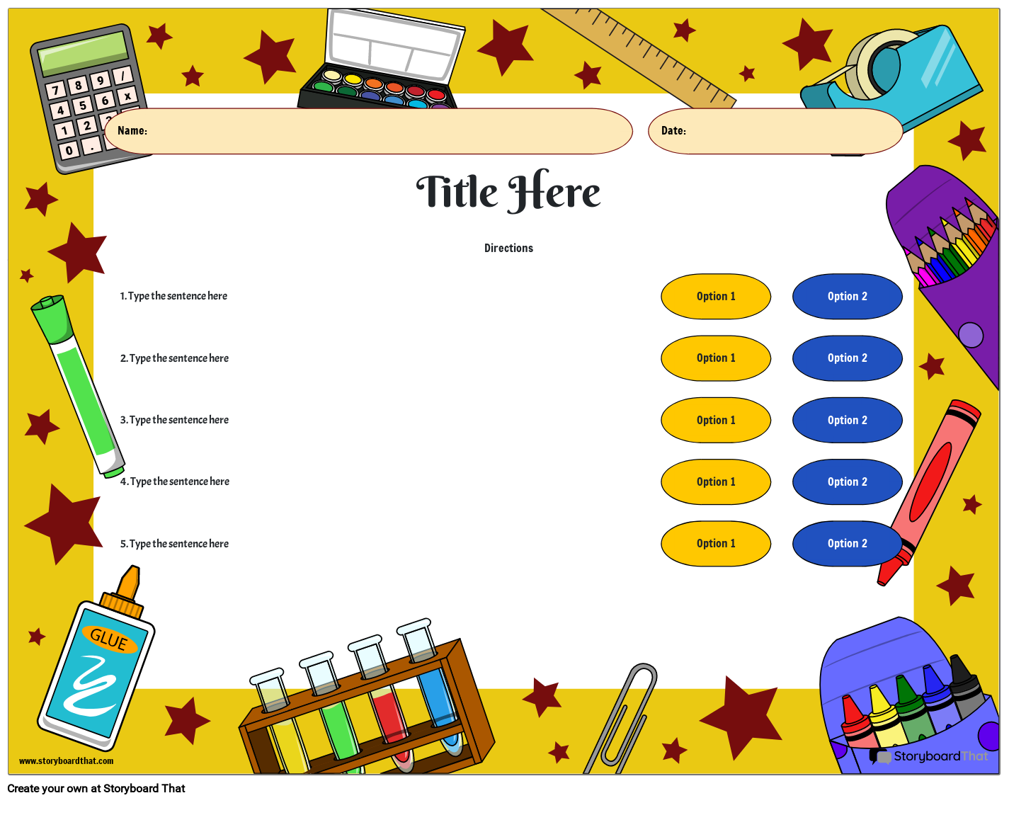 Homophones Context Clues Activity Storyboard by templates