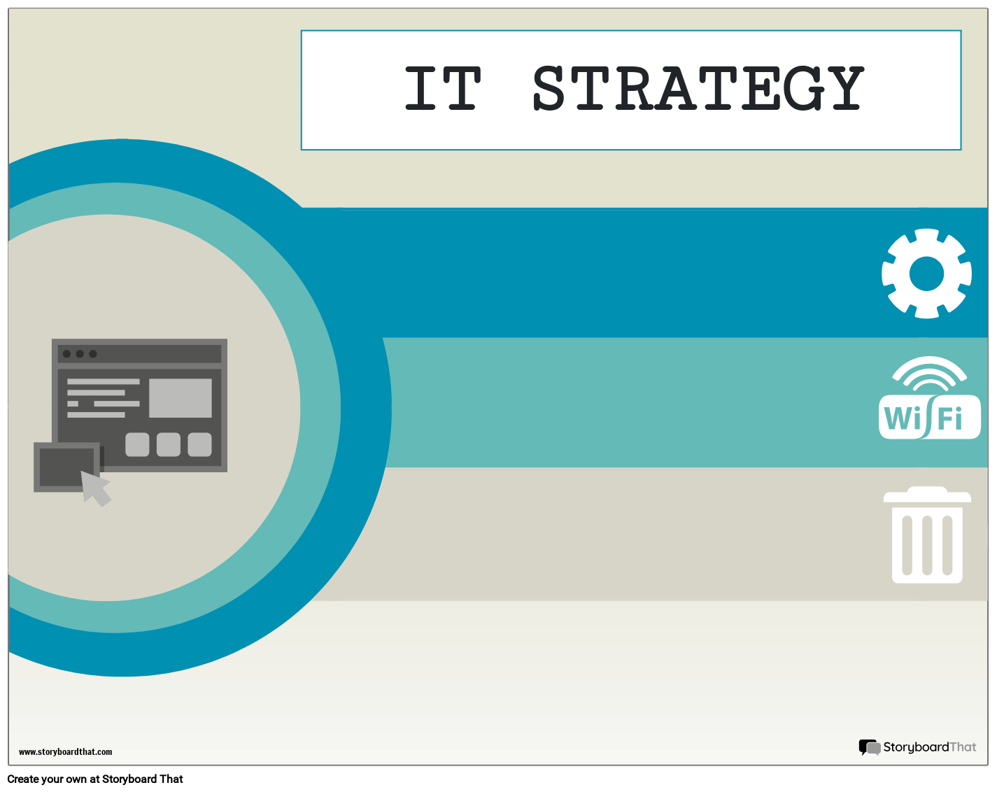 IT Strategy 3 Storyboard by templates