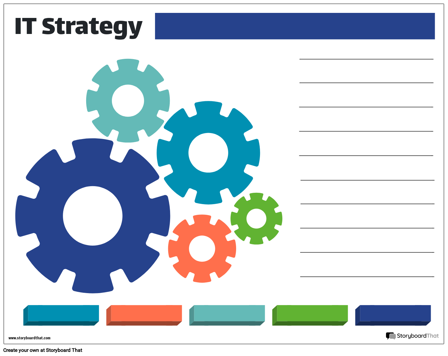 IT Strategy 4 Storyboard by templates