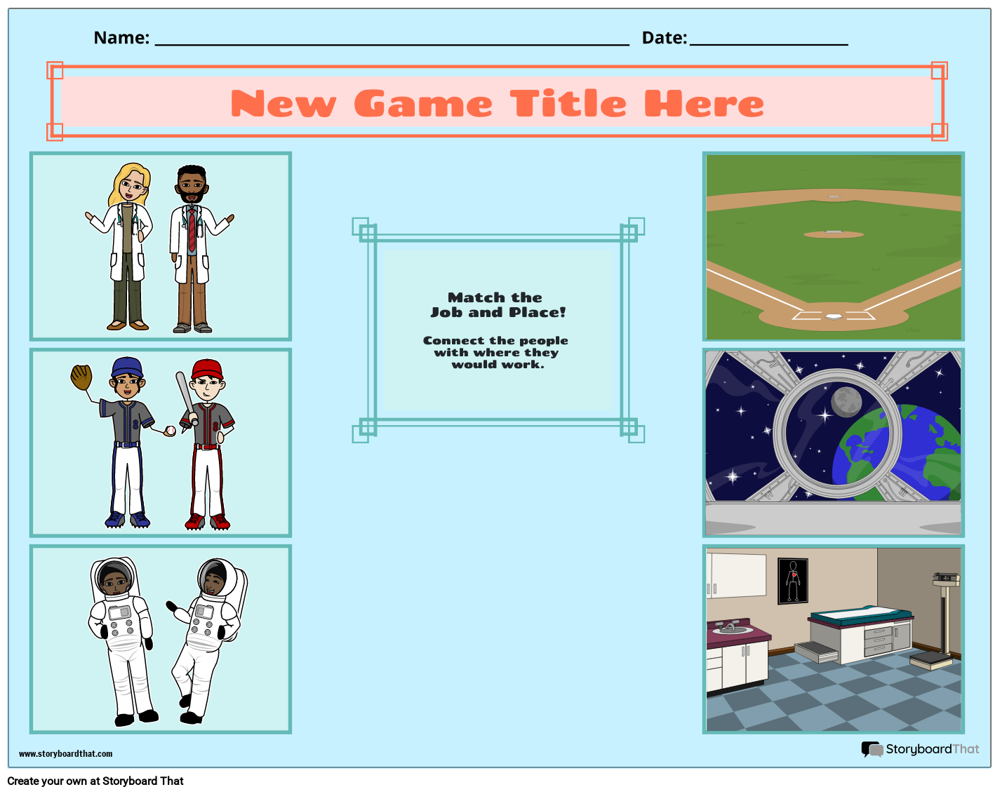 New Create Page Games Template 2 القصة المصورة من قبل templates