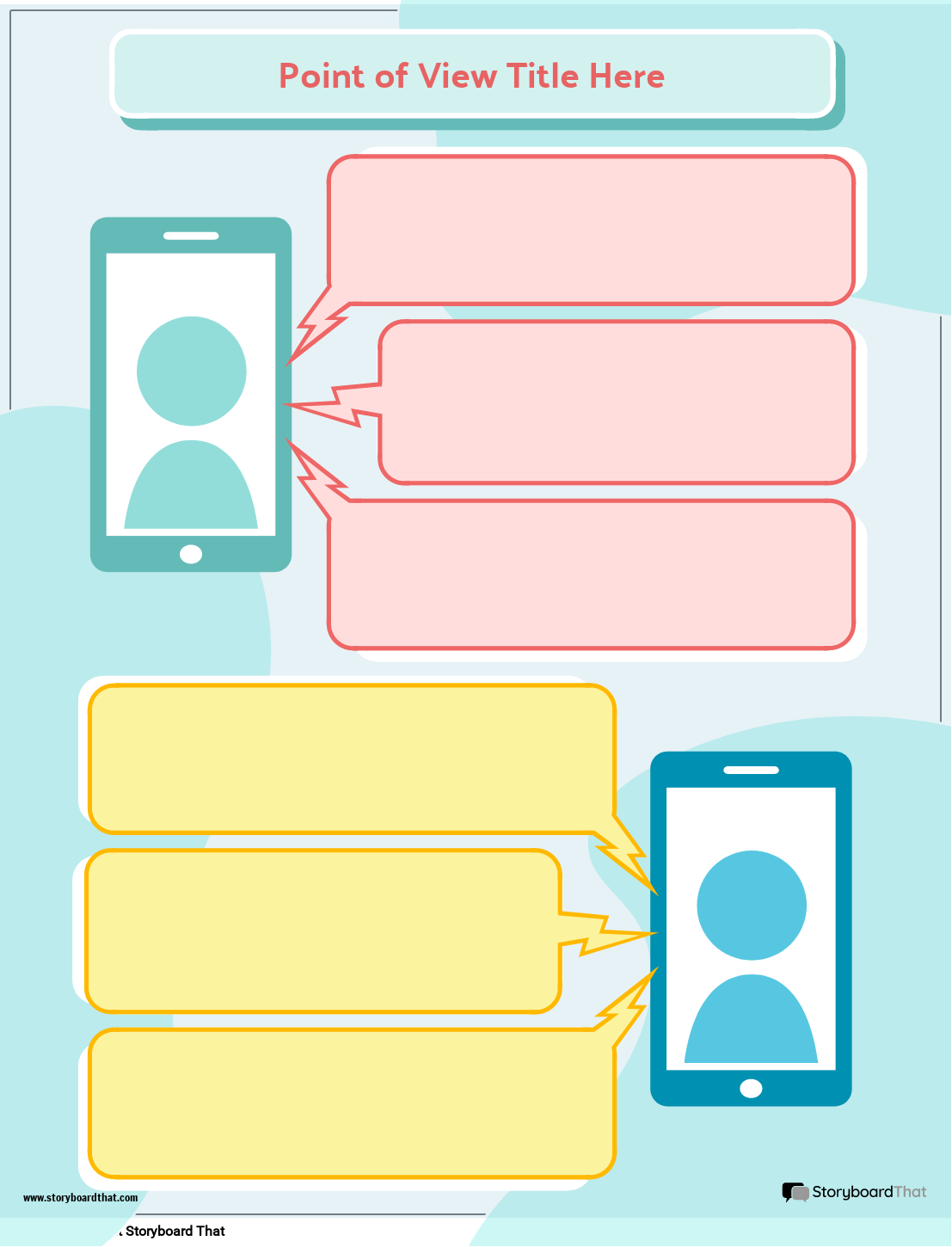 Vibrant Text Boxes Based Point of View Template