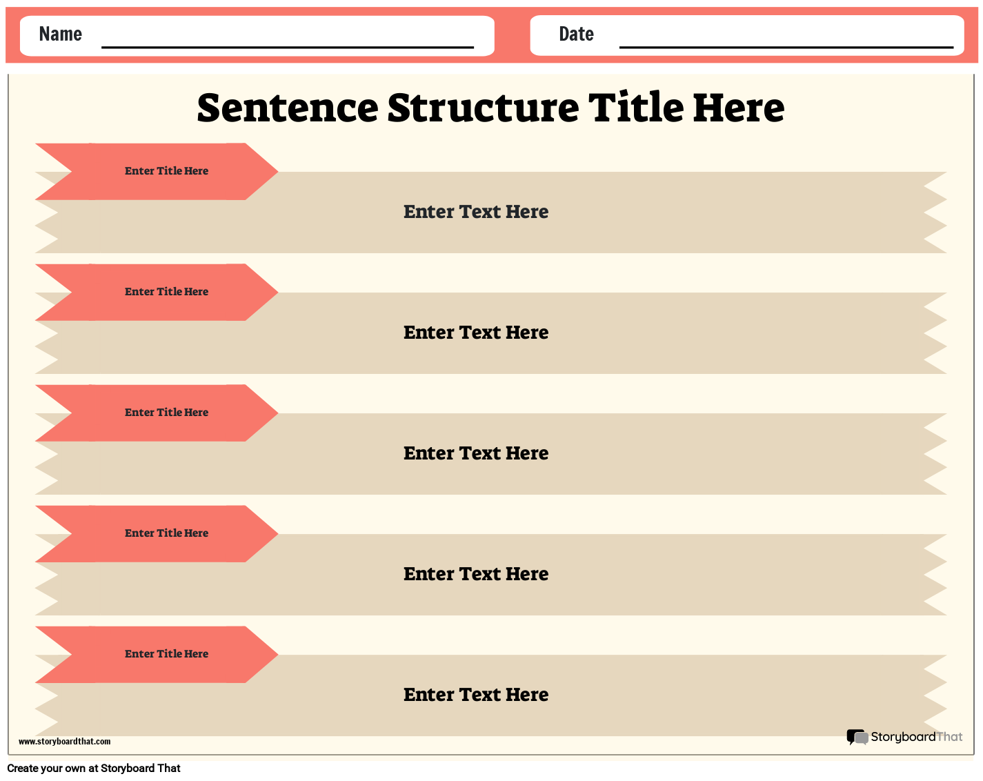 Red Pointers Themed Sentence Structure Worksheet Red Pointers Themed Sentence Structure Worksheet