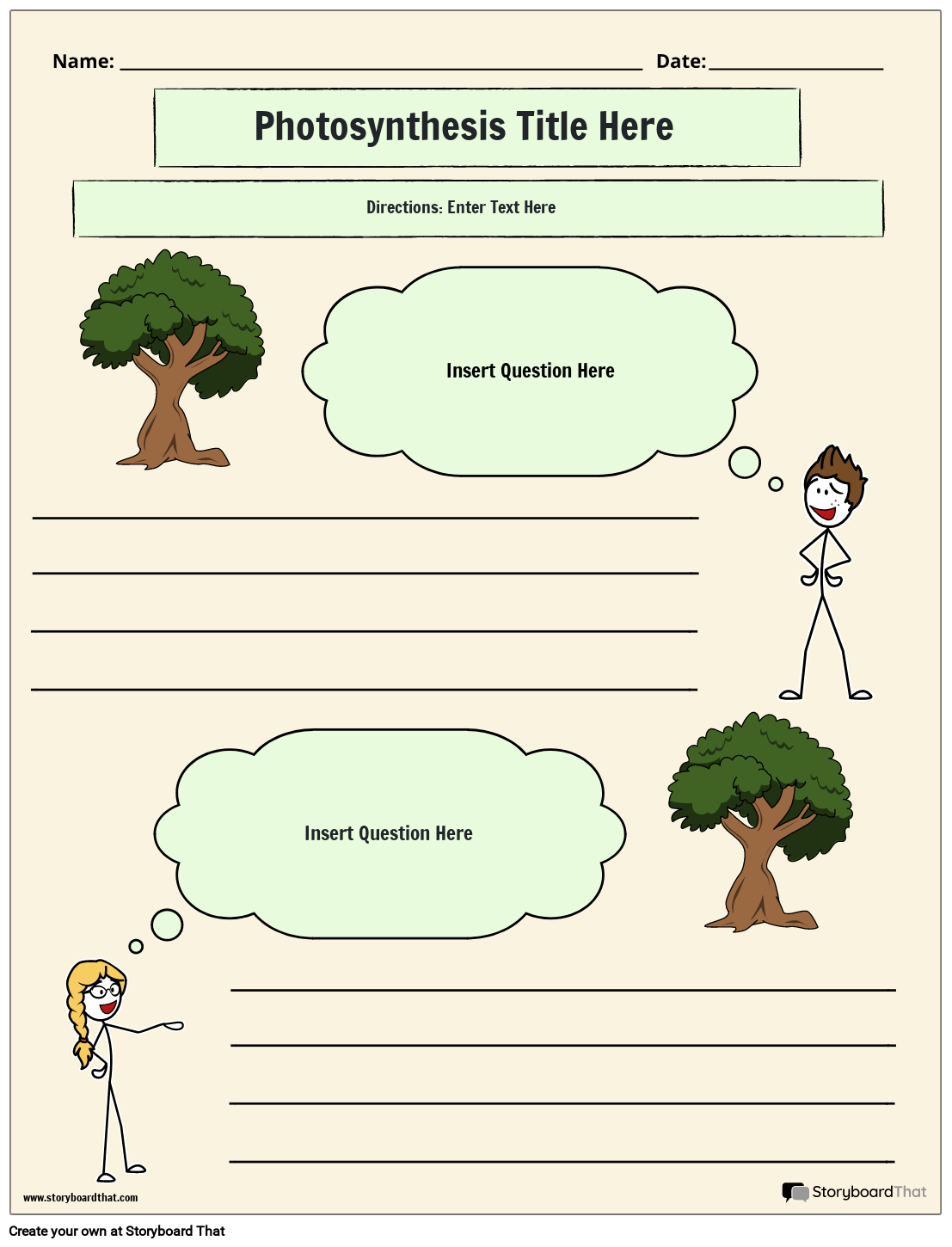 Photo Portrait Color 1 Storyboard Par Templates