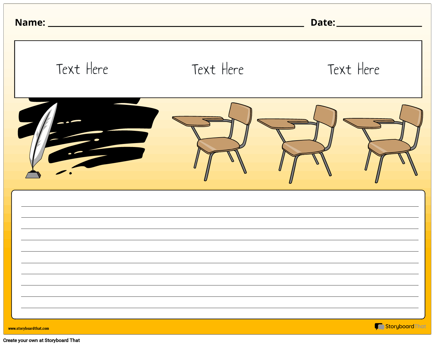 PW Landscape Color 1 Storyboard by templates