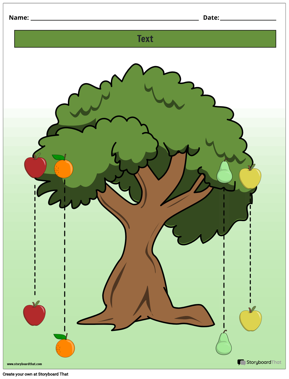 PW Portrait Color 2 Storyboard par templates