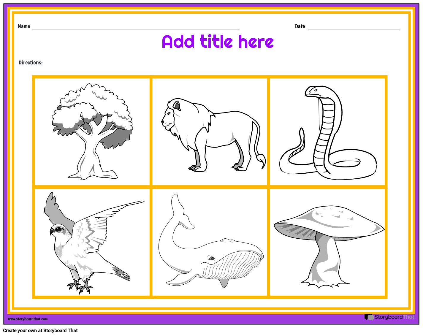 Recognizing Consumers Coloring Worksheet Storyboard