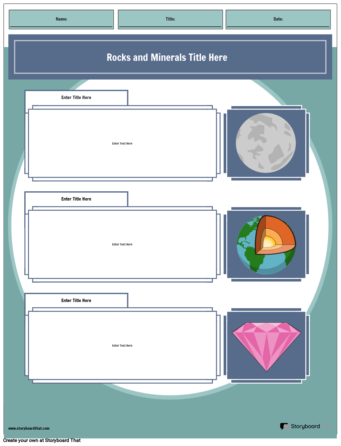 Roc and Min Portrait Color 2 Storyboard por templates