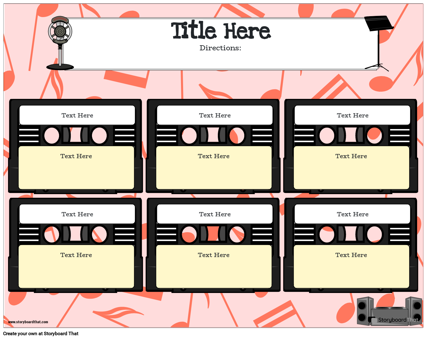 Soundtrack of My Life Self Awareness Worksheets for Students