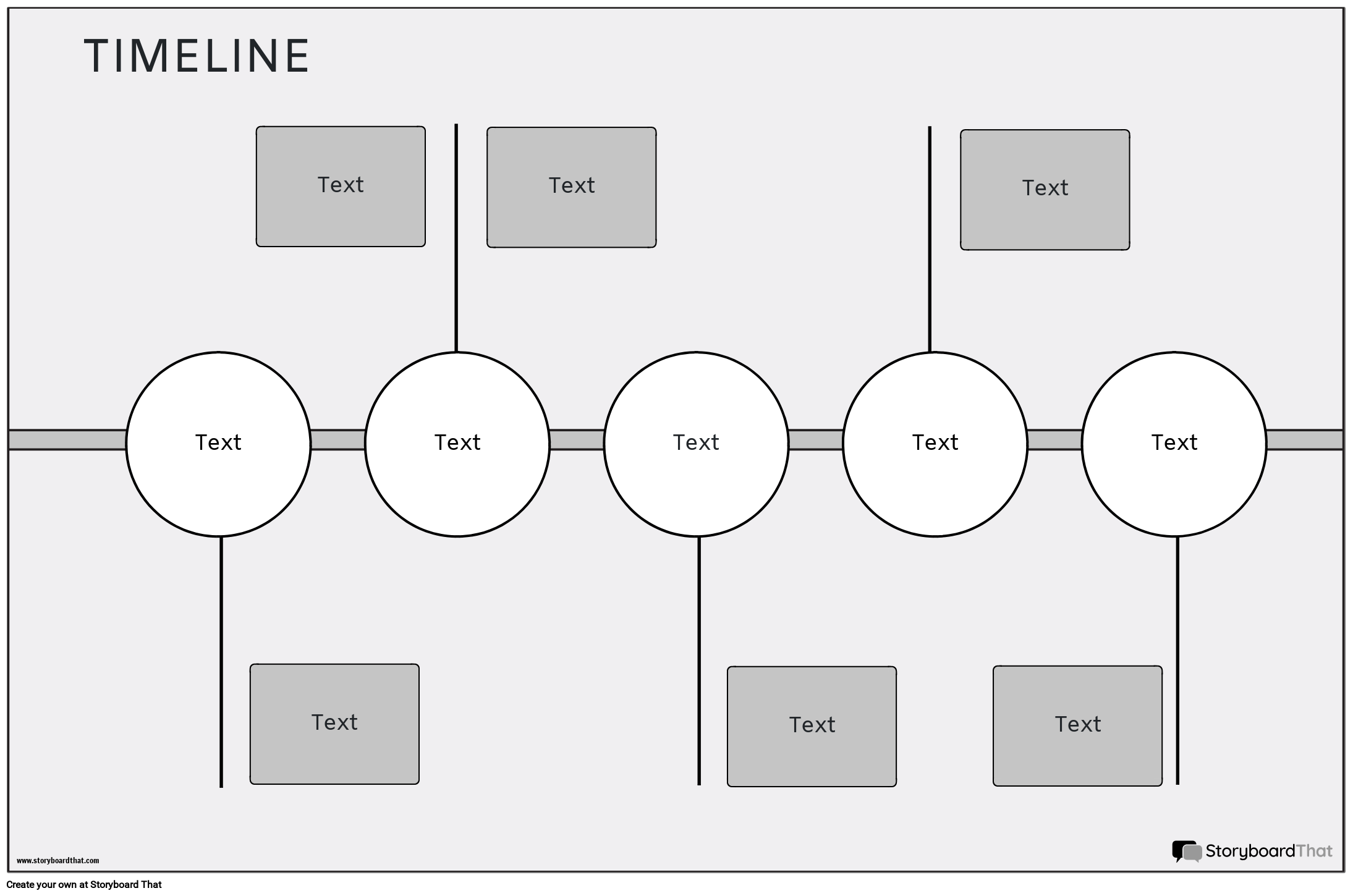 Timeline 3 Storyboard by templates