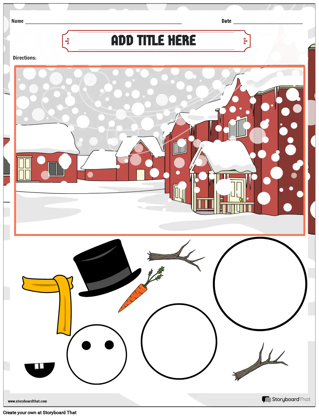 Upside-Down Assembly Worksheet Storyboard by templates