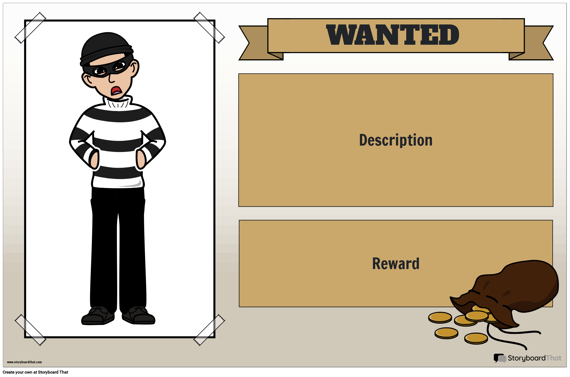 Wanted 7 القصة المصورة من قبل Templates