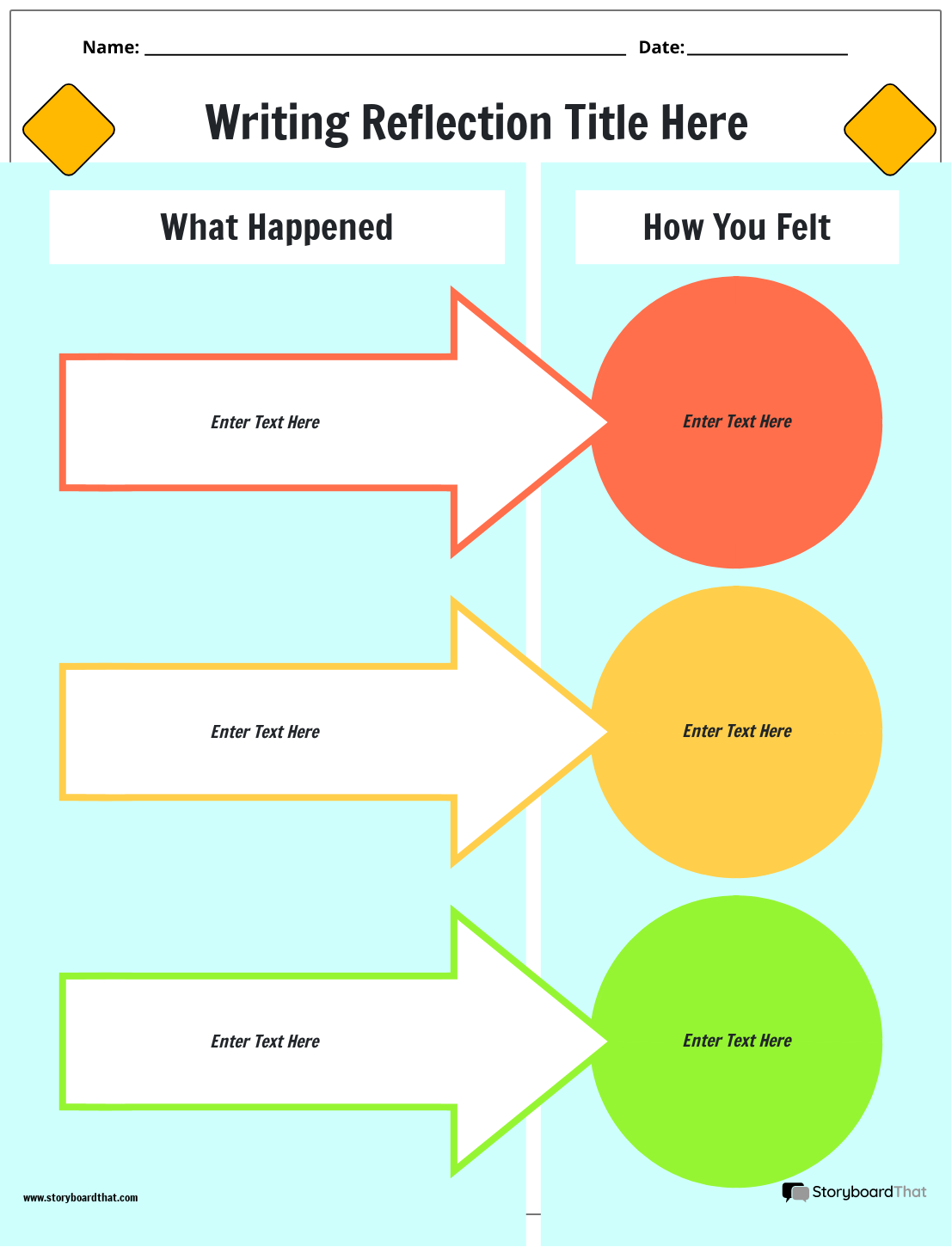 Writ Reflect Color 2 القصة المصورة من قبل Templates