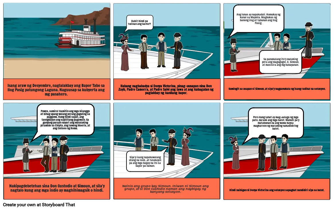 El Fili Storyboard Storyboard Von Theodore87797