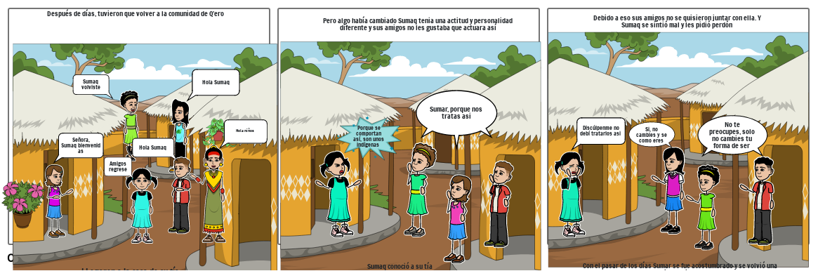 Historieta De ComunicaciÓn Storyboard By Threissy