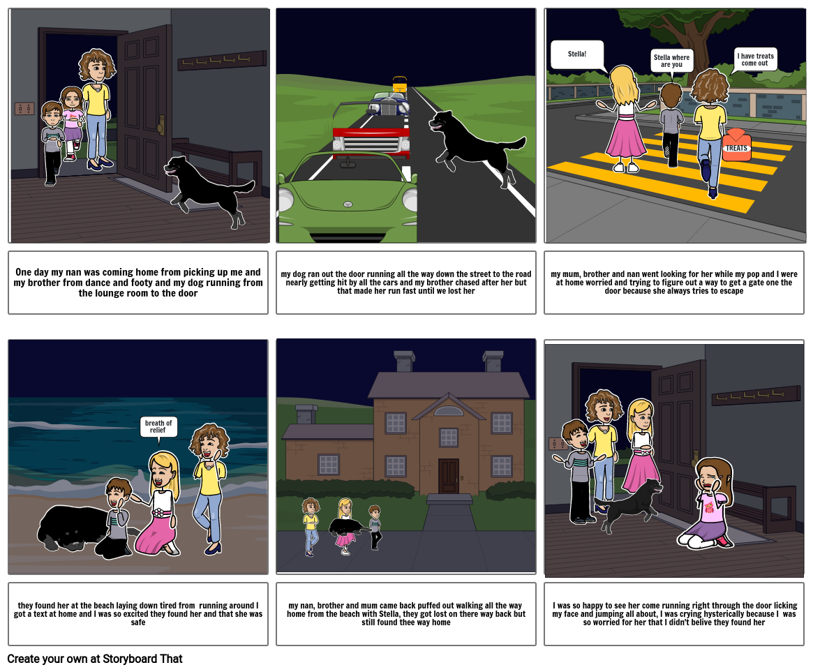 story board english Storyboard por tjennings