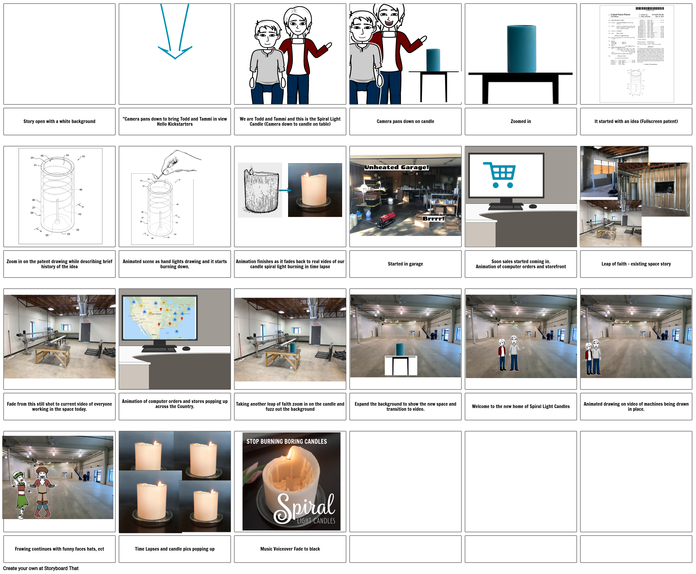 Kickstarter Storyboard por toddnel1021
