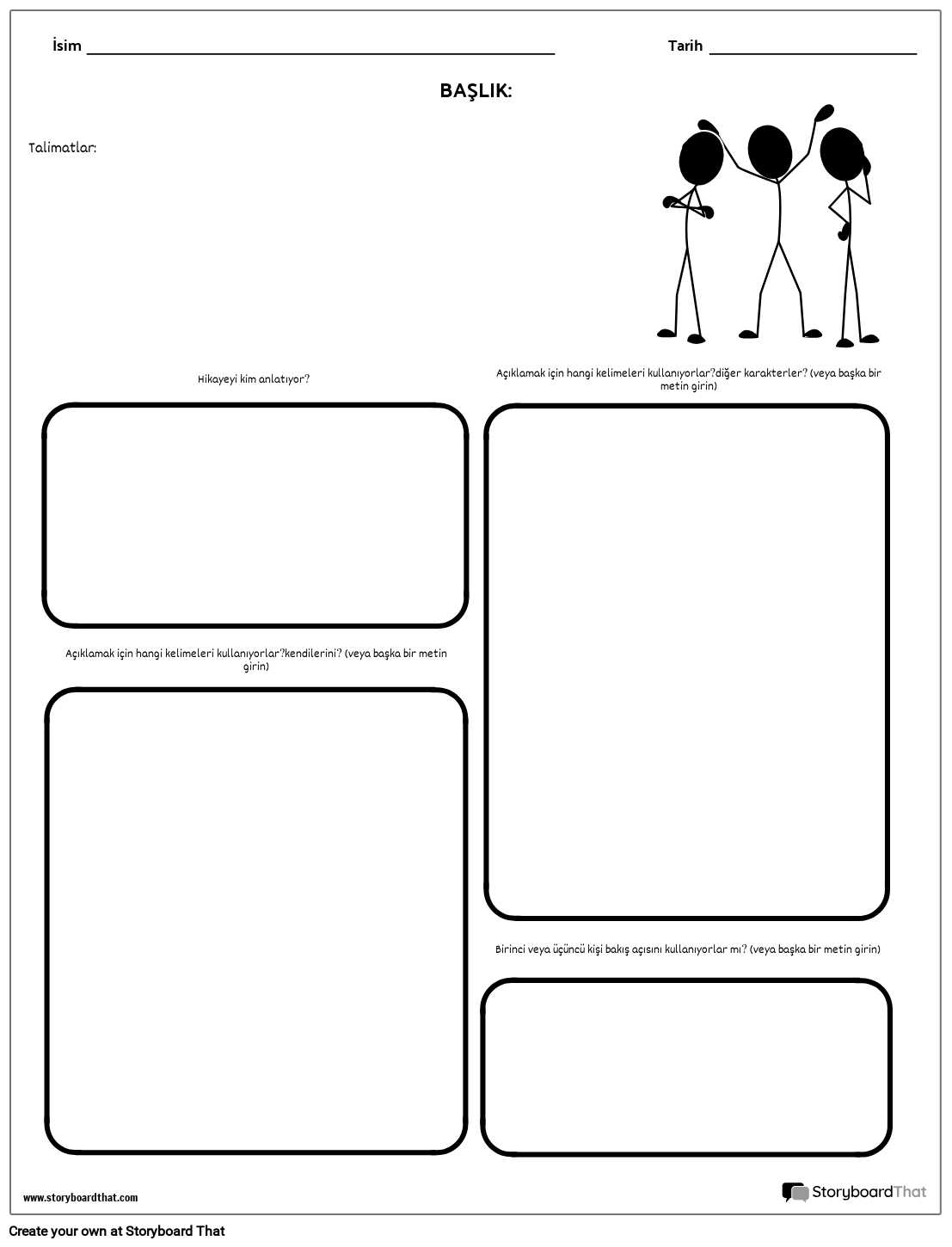 Bakış Açısı - Giriş Kutuları Storyboard por tr-examples