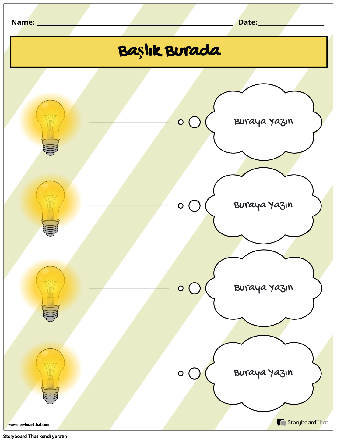 Beyin Fırtınası Portre Rengi 2 Storyboard par tr-examples Beyin Fırtınası Portre Rengi 2 Storyboard par tr-examples