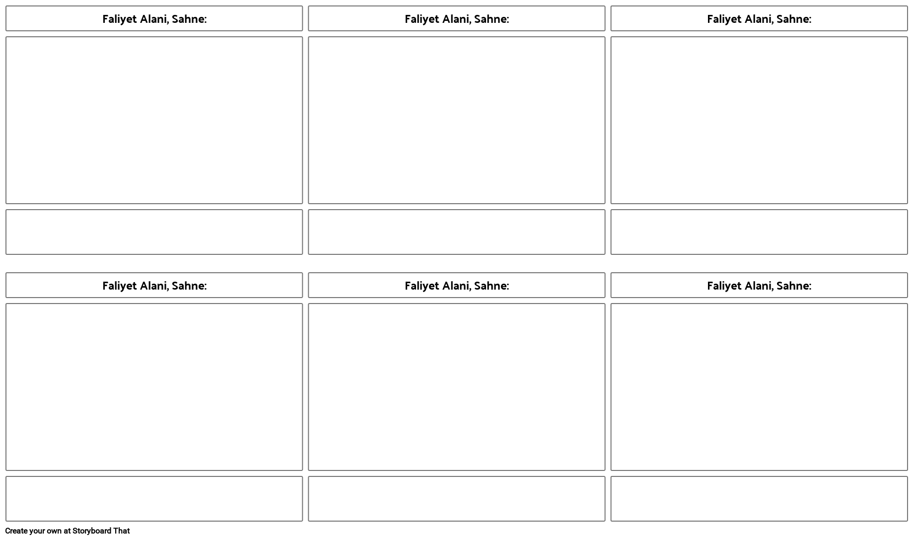 Bo Film Storyboard ablonu Storyboard Von Tr examples
