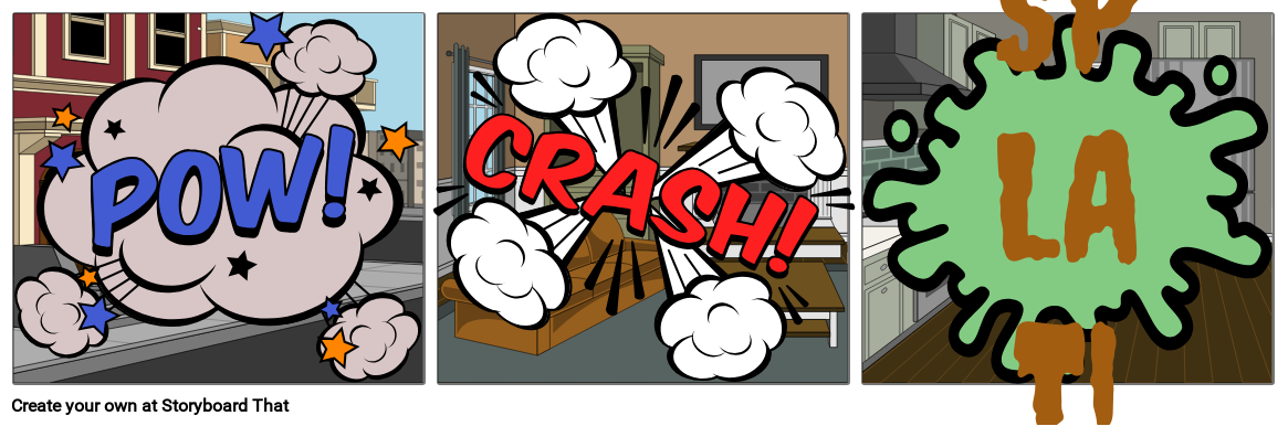 Comic Storyboard by tr-examples