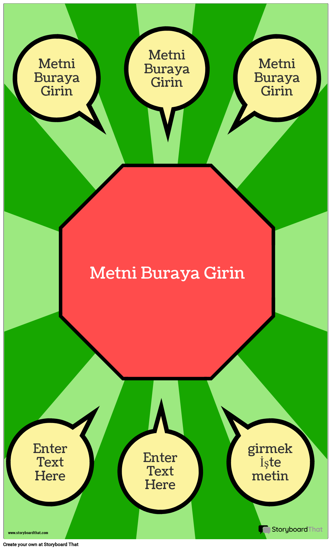 DUR PSA Şablonu Storyboard by tr-examples