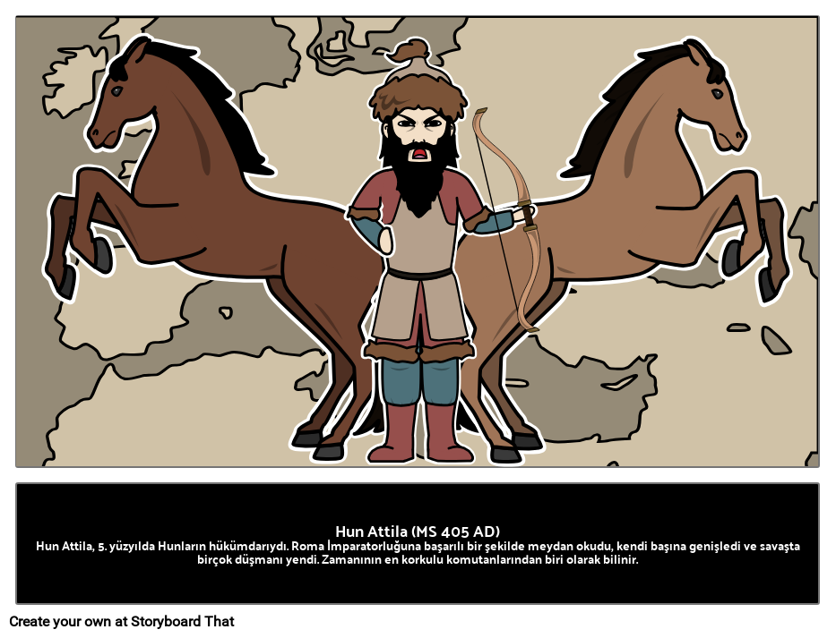 Hun'a Attila Storyboard por tr-examples