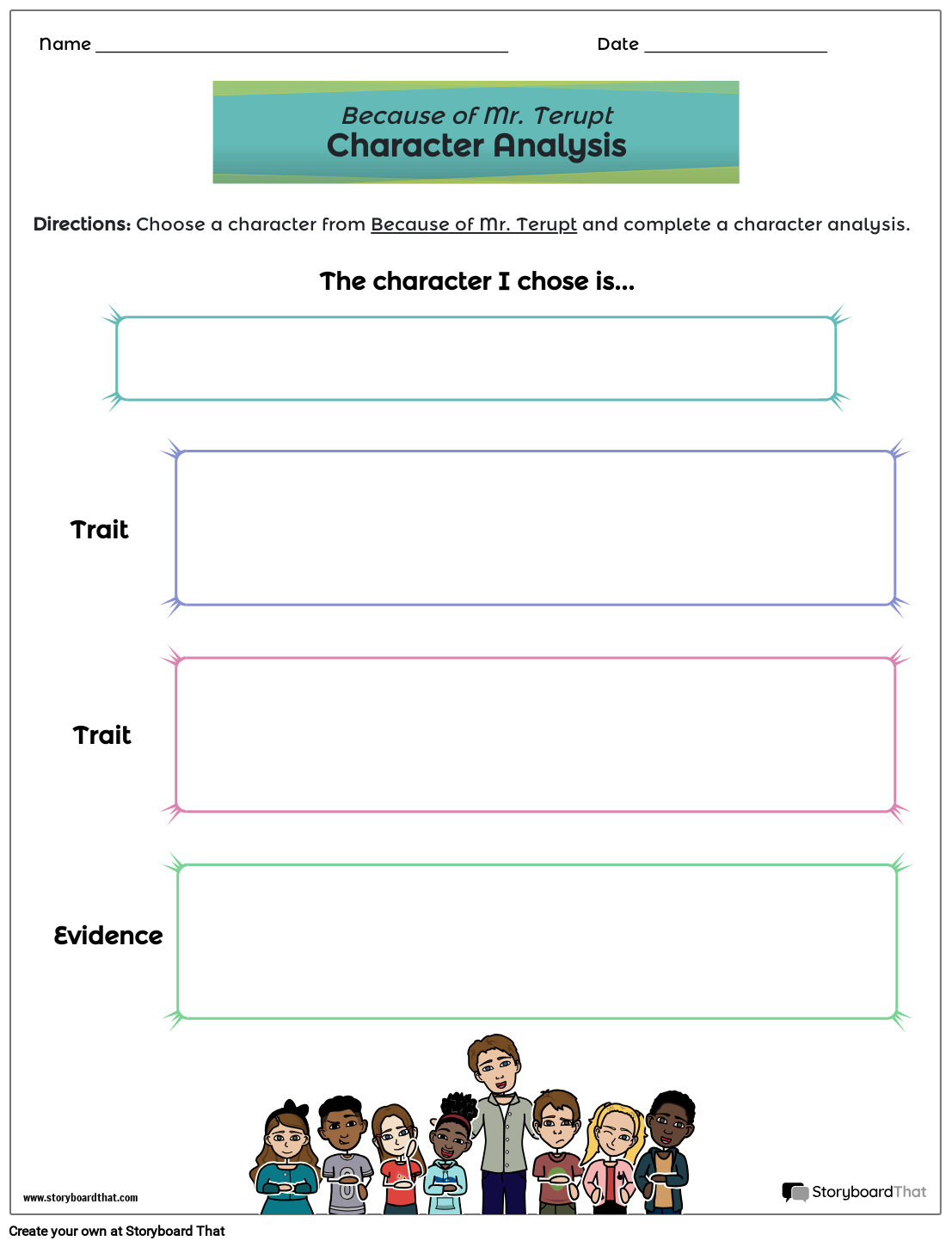 Karakter Analizi Örneği Storyboard por tr-examples Karakter Analizi Örneği Storyboard por tr-examples