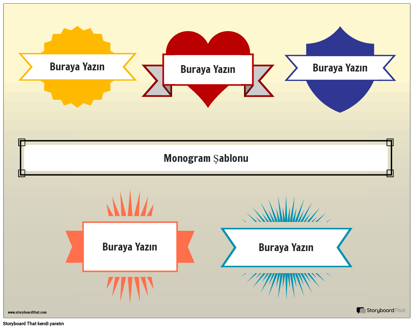 Monogram 6 Storyboard Tarafından tr-examples