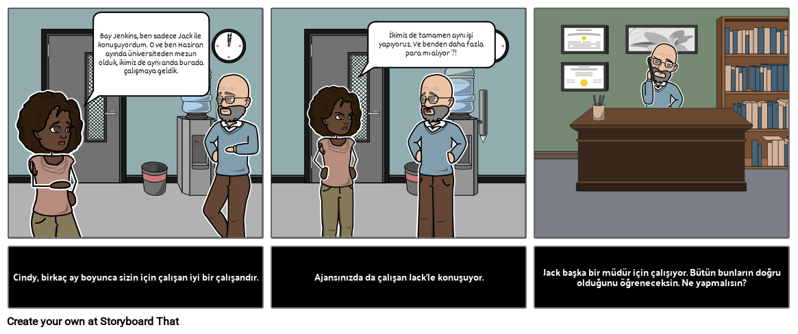Ne Yapardın - Maaşlar Storyboard por tr-examples