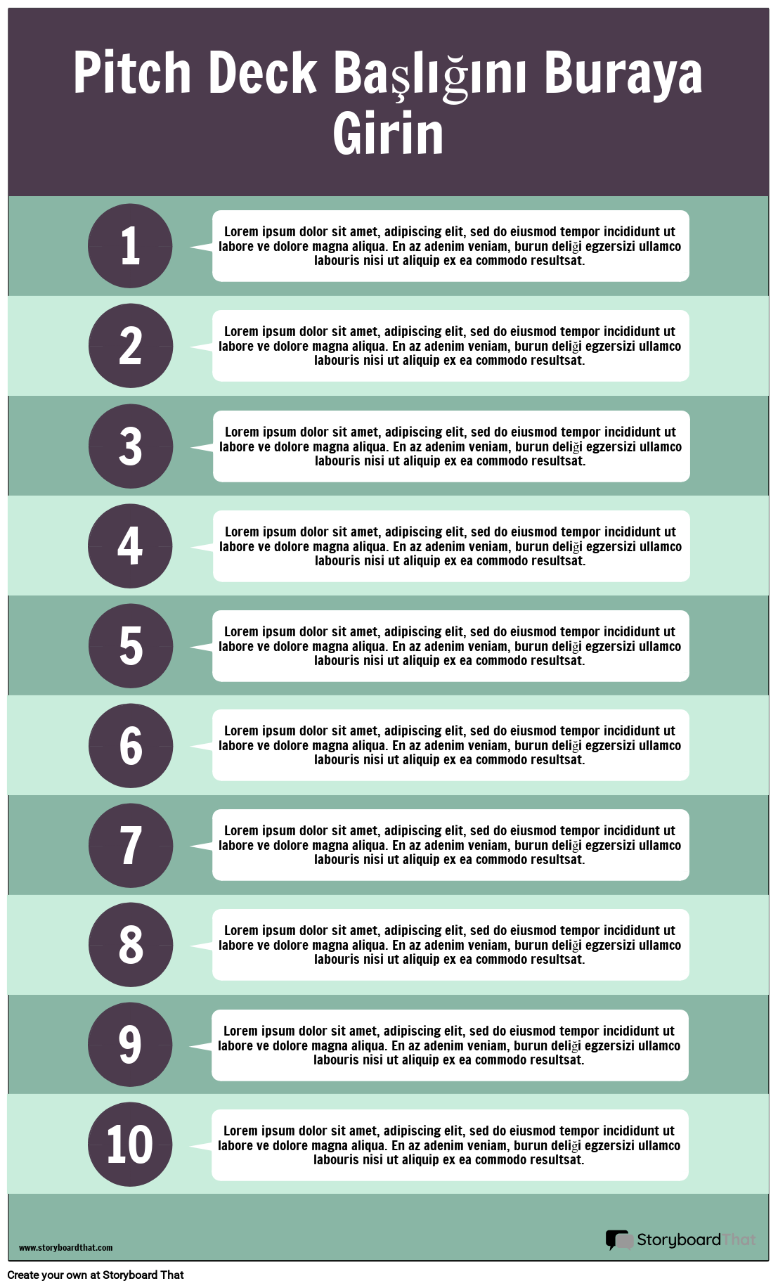 Pitch Deck Bilgisi-1 Storyboard af tr-examples