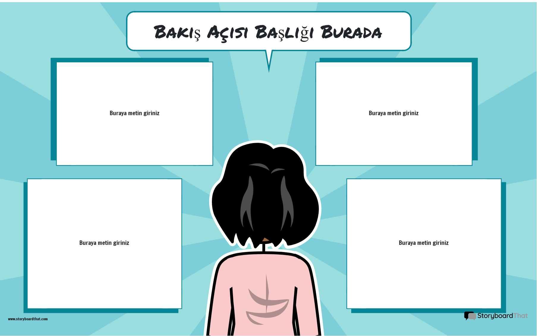 Yeni Sayfa Oluşturma Bakış Açısı Şablonu 1 Storyboard