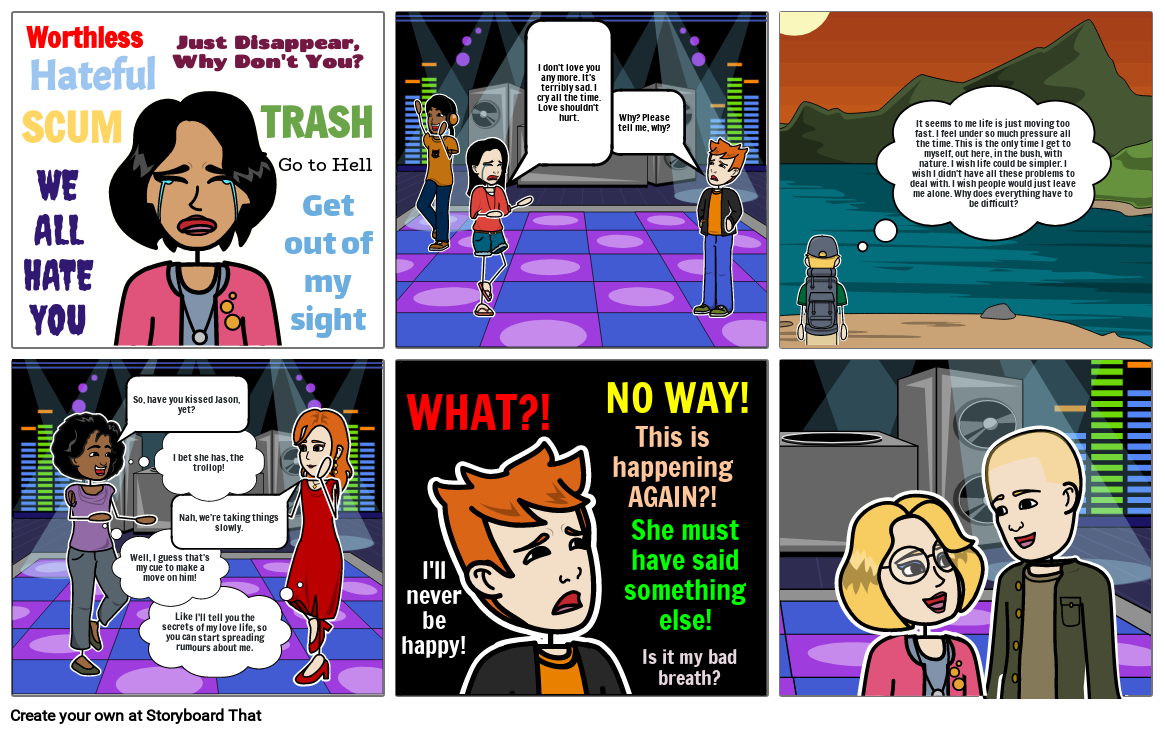 Break Up Storyboard By Traillj