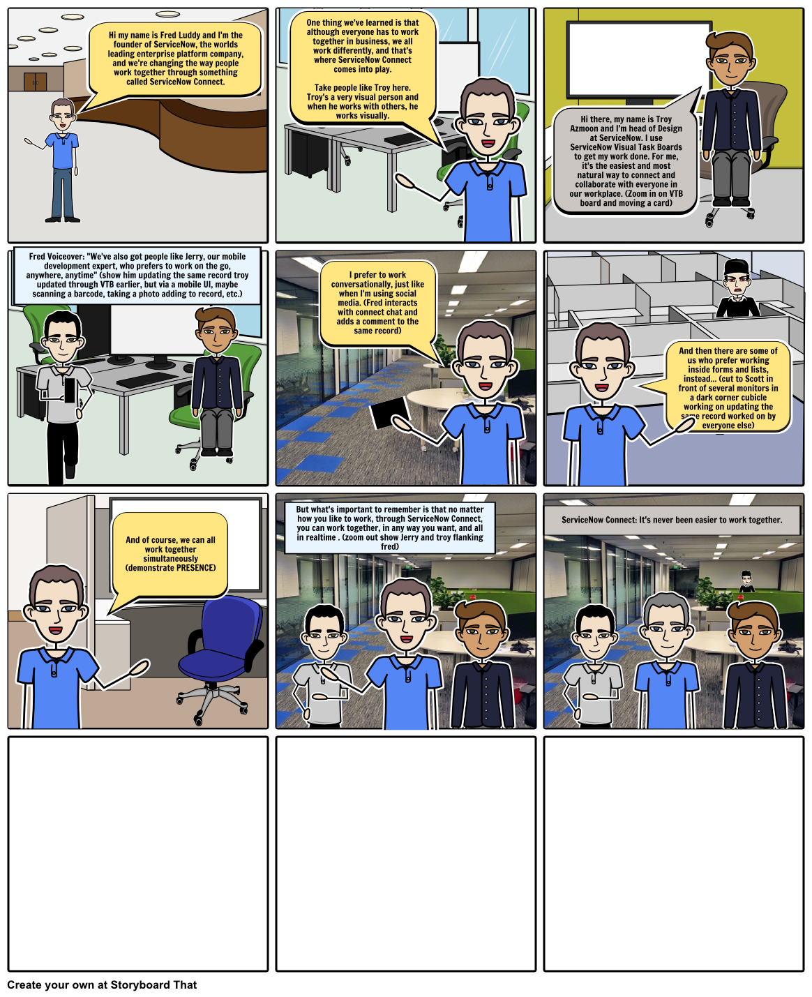 the ad Storyboard por troytroyus